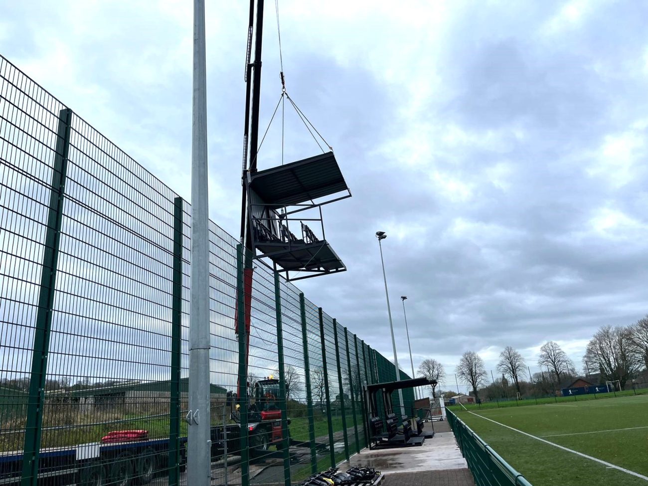 Mid Annandale AFC Grandstand and Toilet Block - Nairn Construction